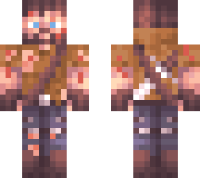 injured steve | Minecraft Skin