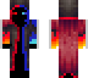 Red Blue Devil | Minecraft Skin
