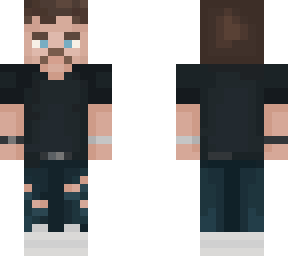Stylish Minecraft Skin with Beard | Minecraft Skin