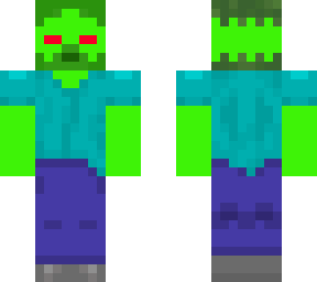 zombie and mascara | Minecraft Skin