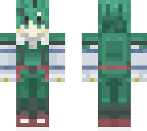 Deku(Izuku Midoriya) | Minecraft Skin