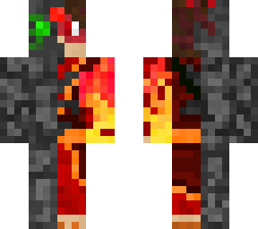 fire bender | Minecraft Skins