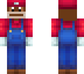 Monkey mario. | Minecraft Skin