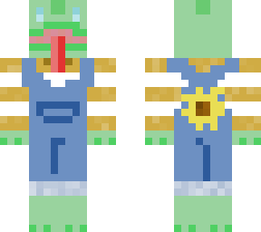 Mr.Frogge the frog | Minecraft Skin