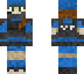 MTF Female SCP SL-Updated | Minecraft Skin