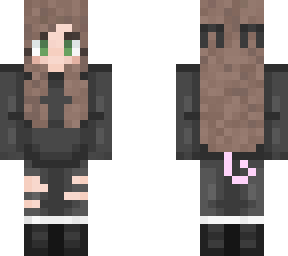 Olivia's Black Pig Skin | Minecraft Skin
