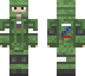russian soldier | Minecraft Skins