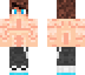 Shark RIPPED GYMBRO | Minecraft Skin