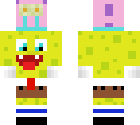 spongebob with gary | Minecraft Skin