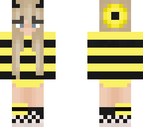 Bee Girl | Minecraft Skin