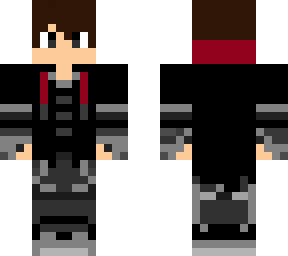 Black and red | Minecraft Skin