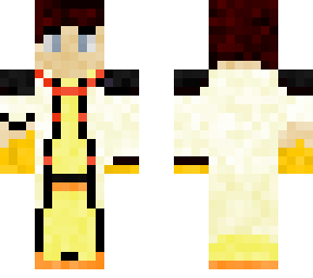 Blaze The Guardian | Minecraft Skin