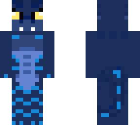 Blue dragon | Minecraft Skin