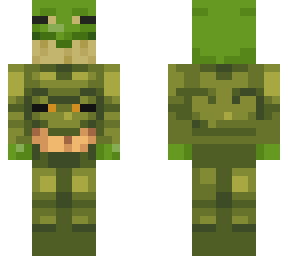 Dento minecraft skin frog | Minecraft Skin