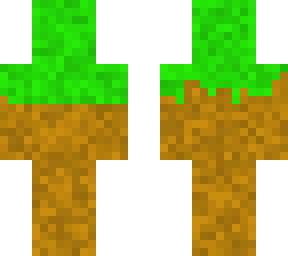 Grass block | Minecraft Skin