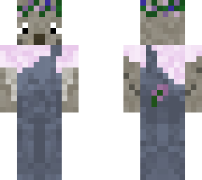 Mourning Dove Flower Boy | Minecraft Skin