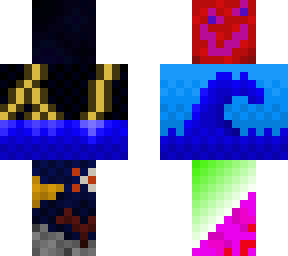 Random pixel arts | Minecraft Skin