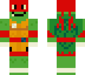 ROTTMNT Raph | Minecraft Skin