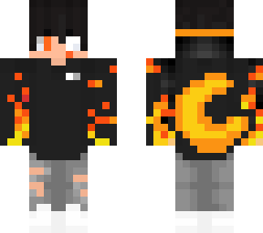 Skin Orange Ramadan | Minecraft Skin