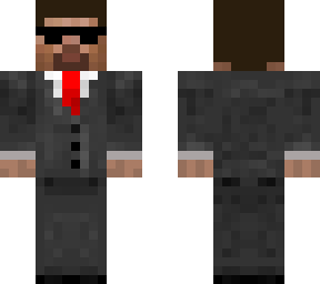 Steve Skin with cool glasses | Minecraft Skin