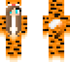 tiger girl | Minecraft Skins