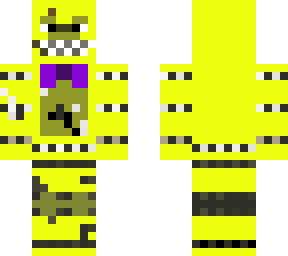 withered spring bonnie | Minecraft Skins