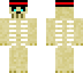 Dinnerbone new 2023 version with new details | Minecraft Skin