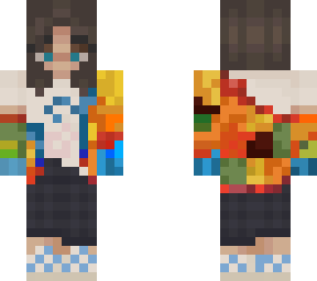 harry styles cardigan girl | Minecraft Skin