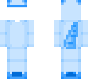 Light Blue Axolotl Onzie | Minecraft Skin
