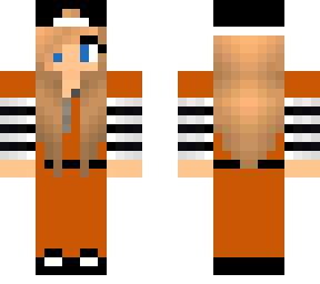 Prison Girl | Minecraft Skin