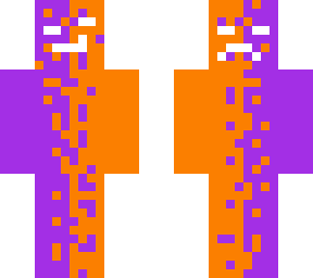 Purple and Orange merge | Minecraft Skin