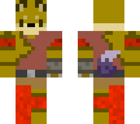 Robotic Fox | Minecraft Skin