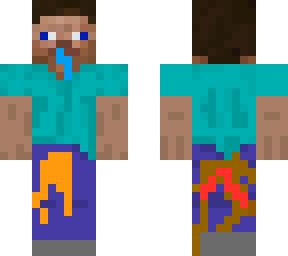 drooling steve | Minecraft Skins