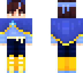 FireBreathMan: MCC 29 Blue Bats | Minecraft Skin