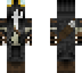 ghost inventor girl | Minecraft Skin