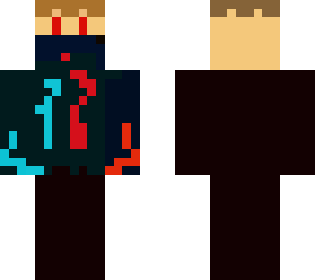 Red And Blue Boy Classic | Minecraft Skin