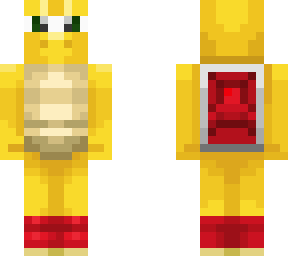 Red koopa troopa | Minecraft Skin