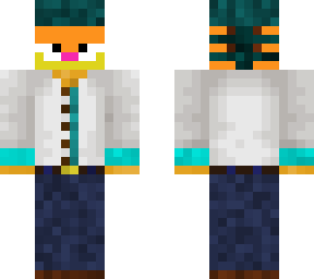 shawshank redemption garfield | Minecraft Skin