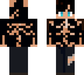 Skeleton hoodie | Minecraft Skin