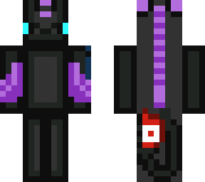 toothless alpha but it is purple (blue eyes) | Minecraft Skin