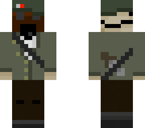 WW2 Gas Mask Soldier | Minecraft Skin