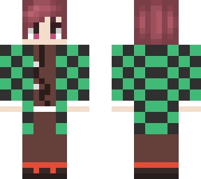 ☀ Tanjiro~Kamado ☀ | Minecraft Skin