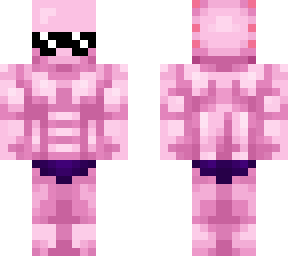 buff axolotl | Minecraft Skins