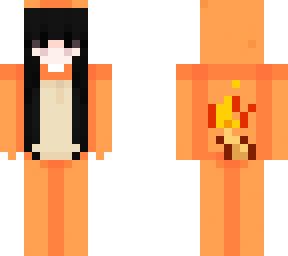 charizard girl | Minecraft Skin