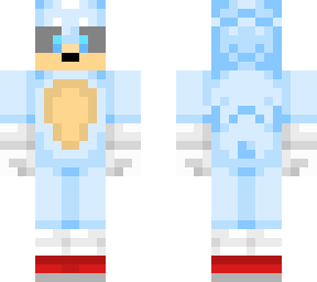 hyper sonic | Minecraft Skins