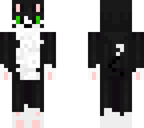 tuxedo cat | Minecraft Skins