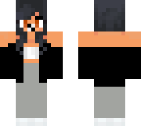 Baby black aphmau | Minecraft Skin