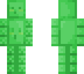 Cute slime person :D | Minecraft Skin