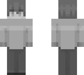 grayscale guy | Minecraft Skin