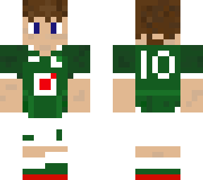 Ireland Rugby Player | Minecraft Skin
